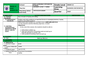 Lesson 3 - MMW - Chapter 3 Problem Solving and Reasoning A good problem ...