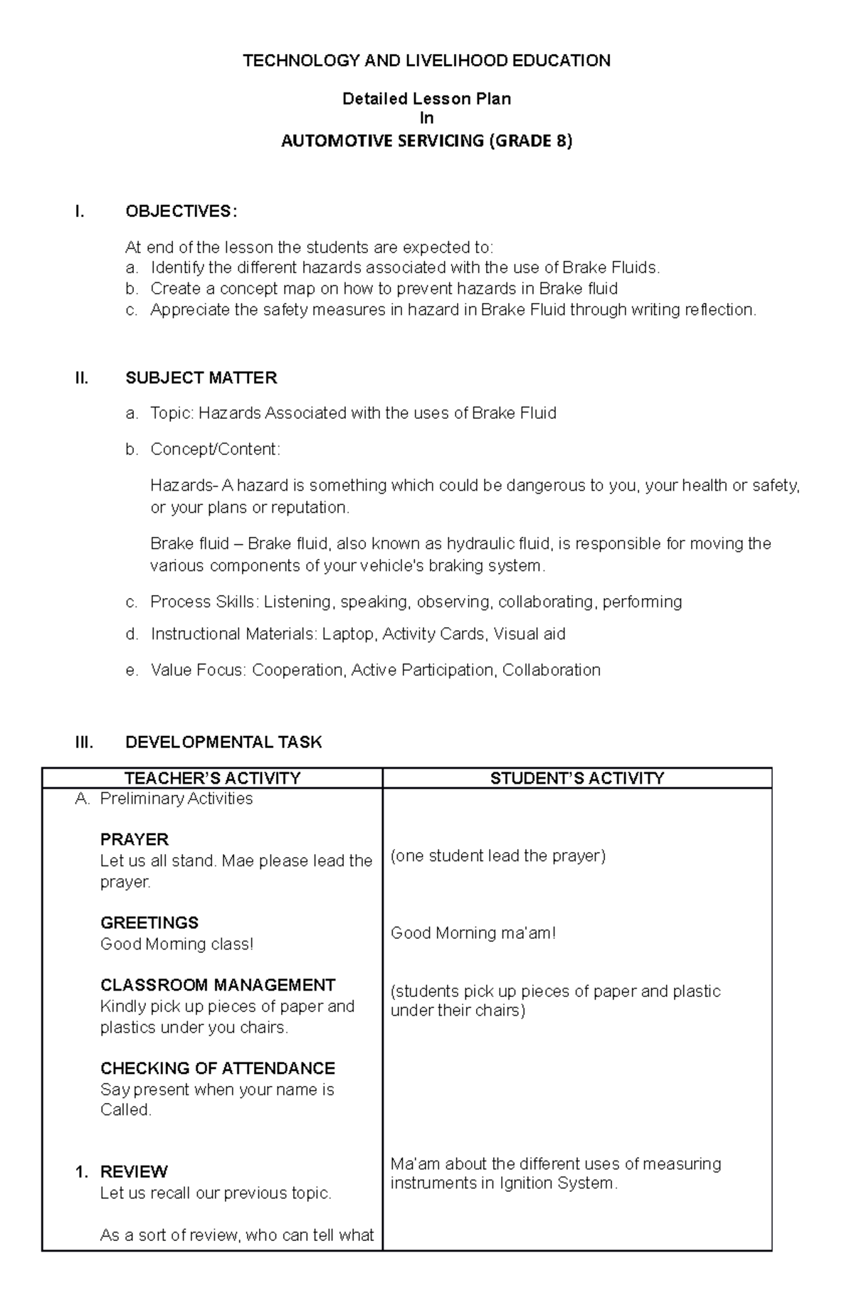 Technology AND Livelihood Education Automotive TECHNOLOGY AND technology-and-livelihood-education-automotive-technology-and