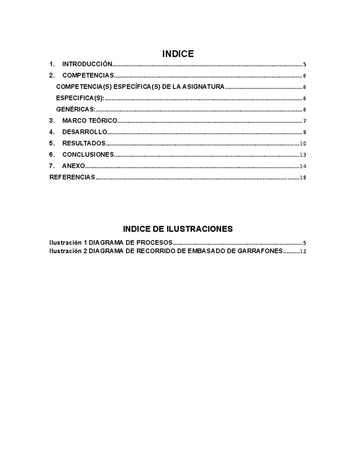 ESTUDIO DEL TRABAJO - INDICE - Studocu