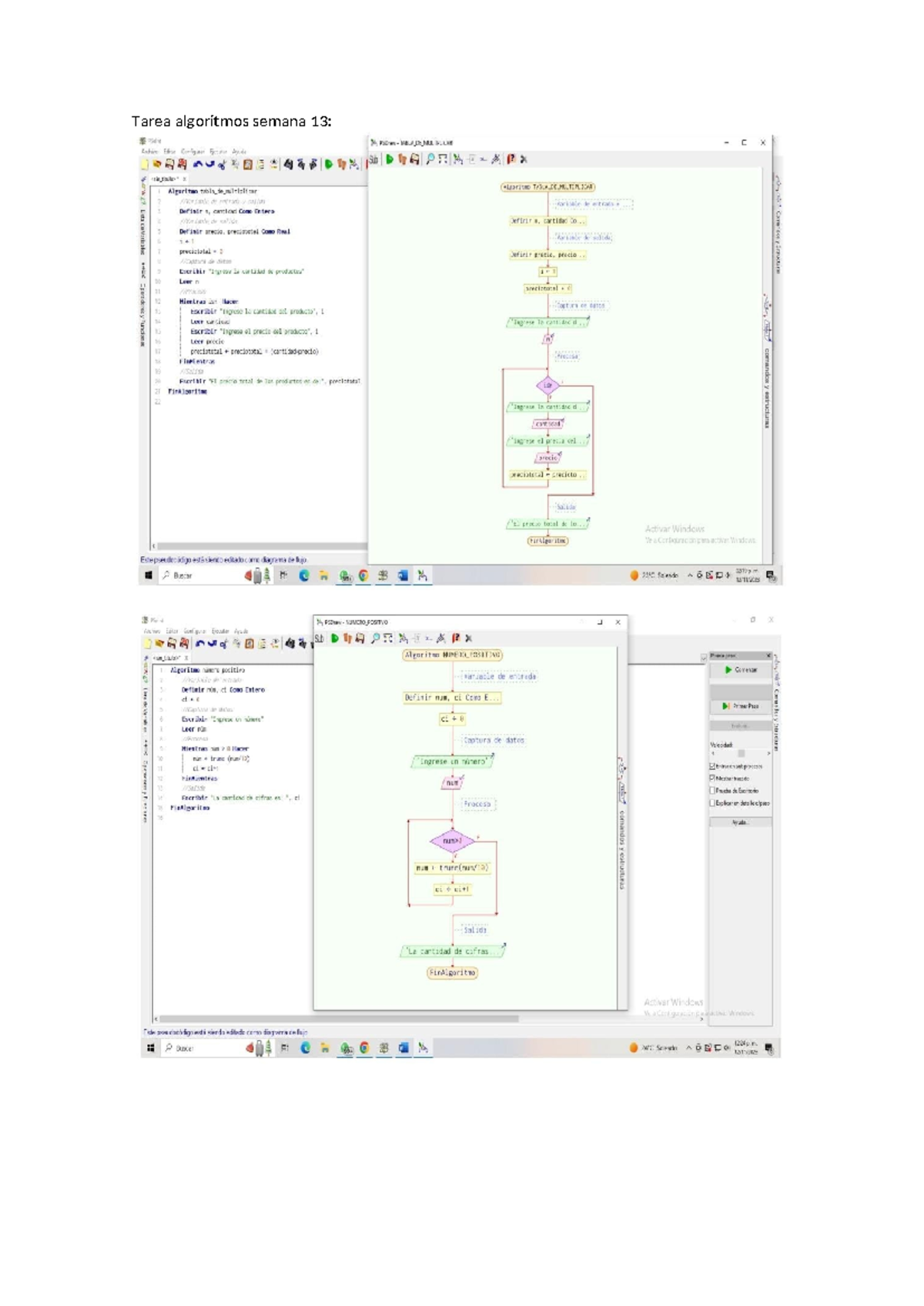 Tarea algoritmos semana 13 - Principios de algoritmos - Studocu