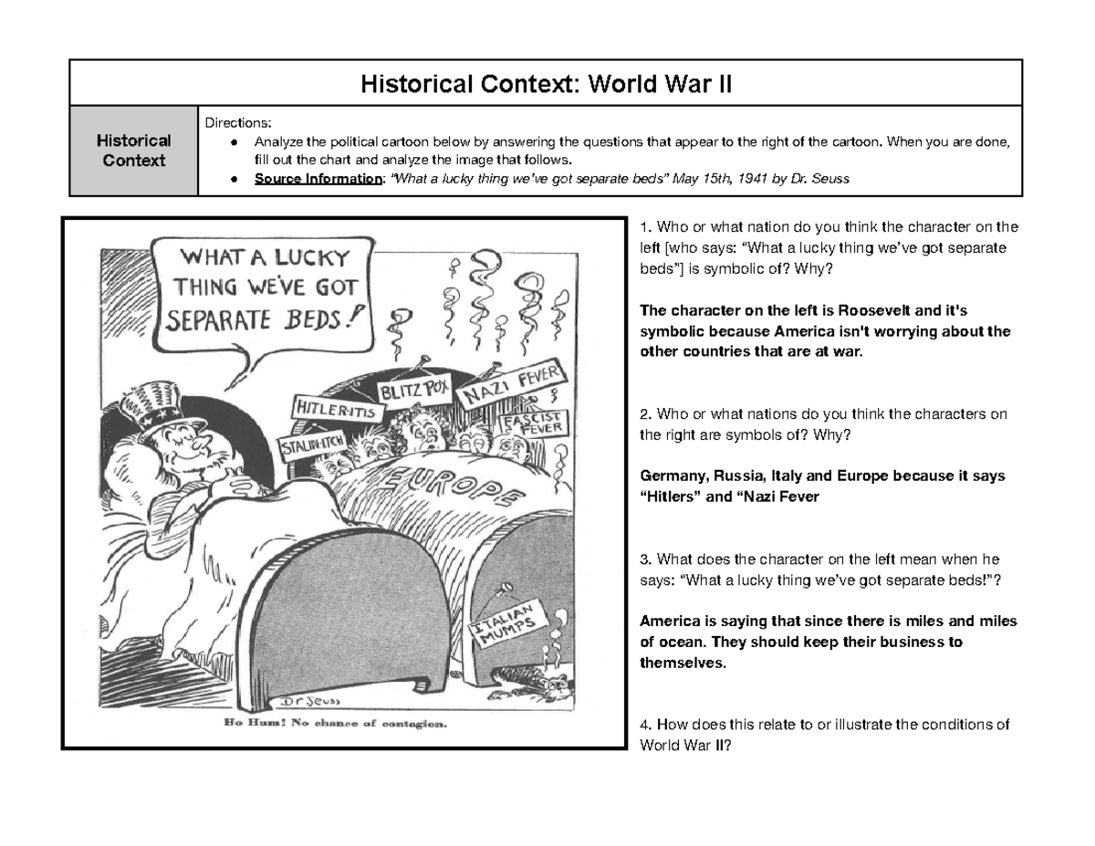 English) Historical Context: US World War II - Historical Context ...