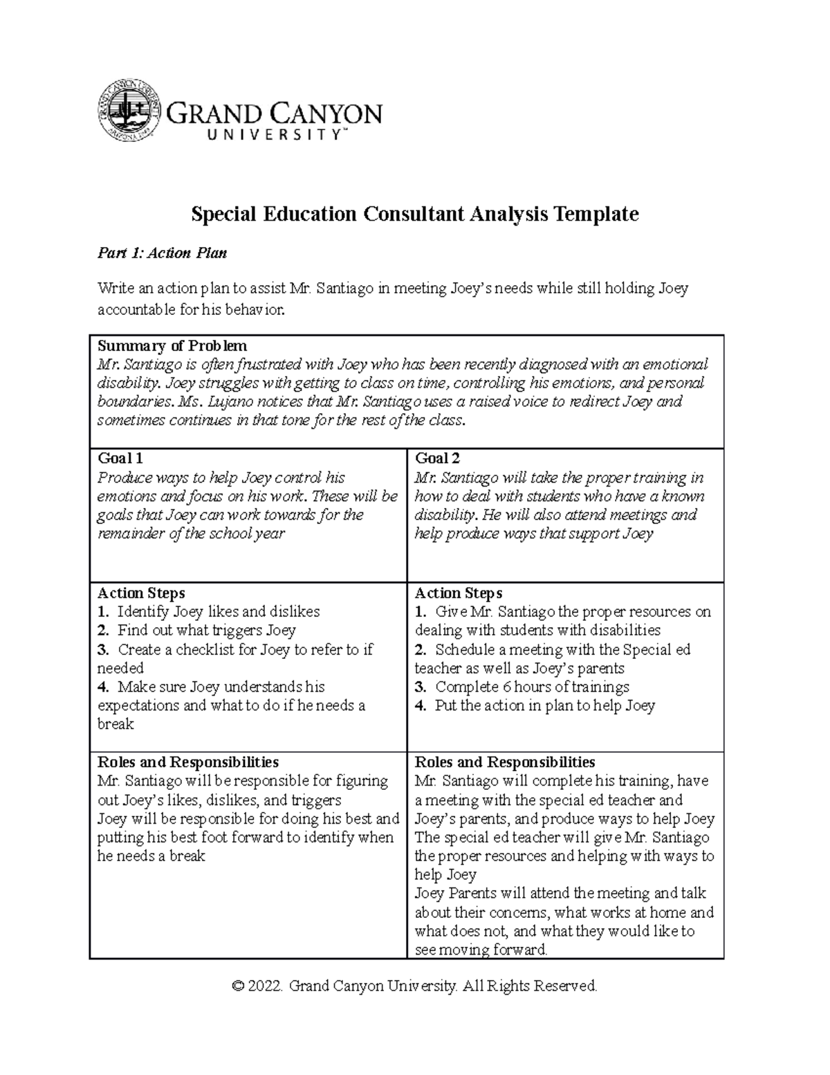 SPD-310 Special Education Consultant - Special Education Consultant ...