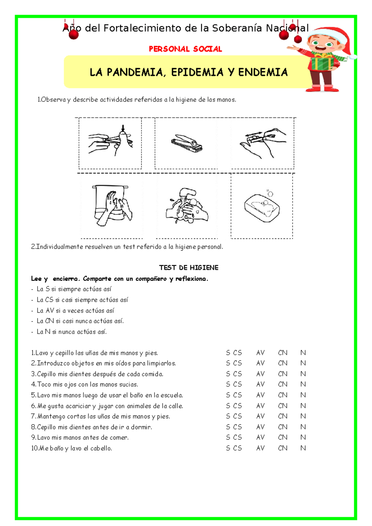 ACT- Lunes-PS-LO QUE Aprendimos DE LA Pandemia, Epidemia Y Endemia ...