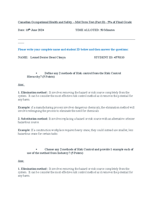Module 06 Pointers - Personal support worker - MODULE 6 TEST: POINTERS ...