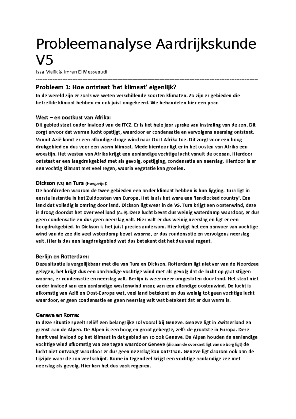 Probleemanalyse AK V5 - - Studeersnel