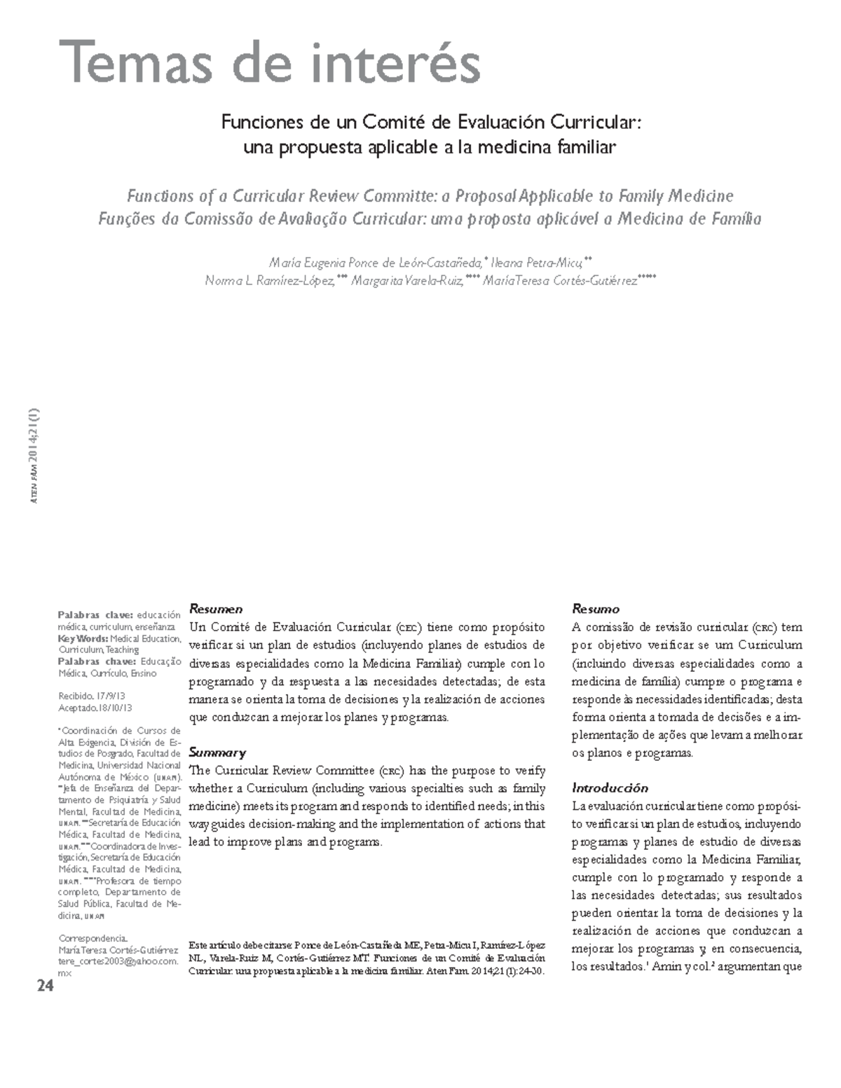 Funciones-de-un-Comit-de-Evaluaci-n-Curricular-una-propues 2014 Atenci-n-F - Anatomía y ...