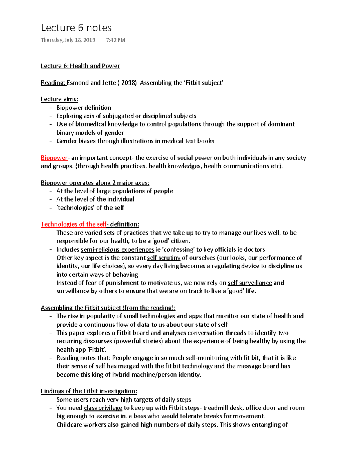 Lecture 6 Notes 2019 Warning Tt Undefined Function 32 ĞĐƚƵƌĞ ς͗