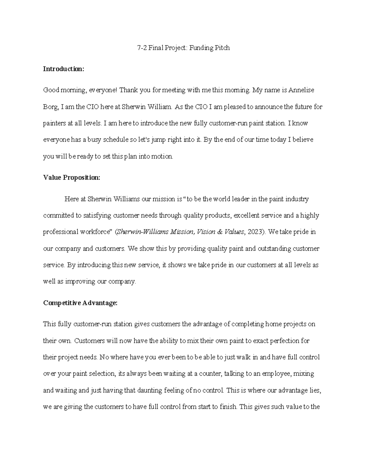 7-2 Final Project Funding Pitch - 7-2 Final Project: Funding Pitch ...