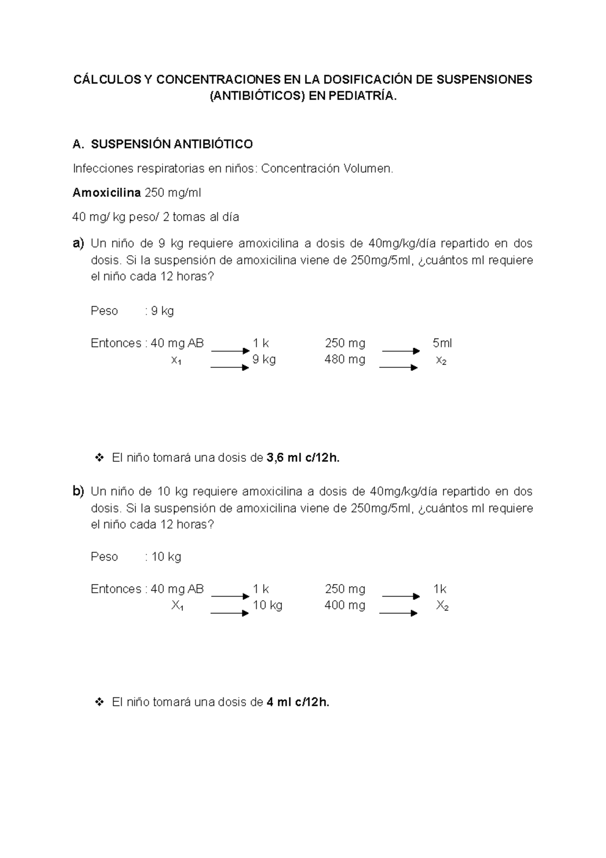 Tehets g Ellen r Rekord Calcular Dosis Amoxicilina 250mg 5ml K z s