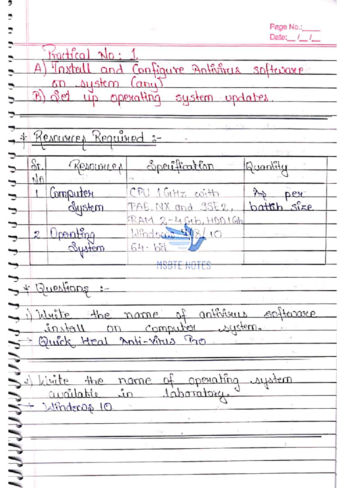 NIS PR 1-13 - Nis practicals - Computer Engineer - Studocu
