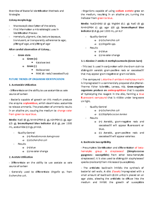 AUBF reviewer - Modules 1-3 Notes in Analysis in Urine and Body Fluids ...