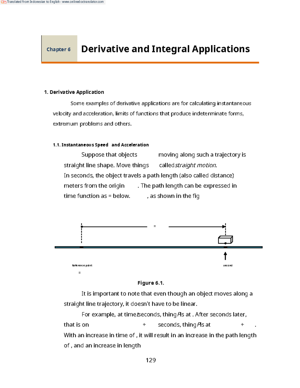 Derivative Application - Chapter 6 Derivative and Integral Applications ...