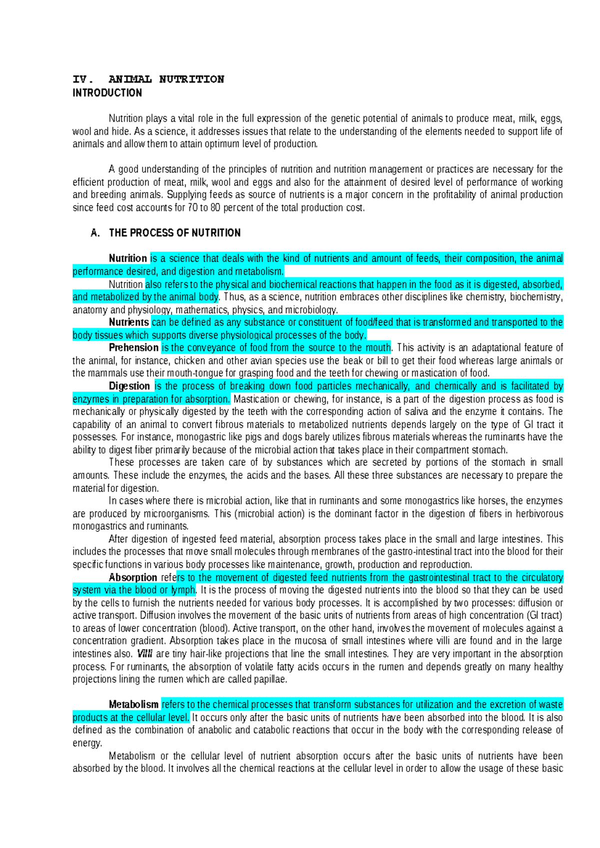 09.24.24.-AS-1-5.-Anatomy-and-Physiology-Animal-Nutrition - IV. ANIMAL ...