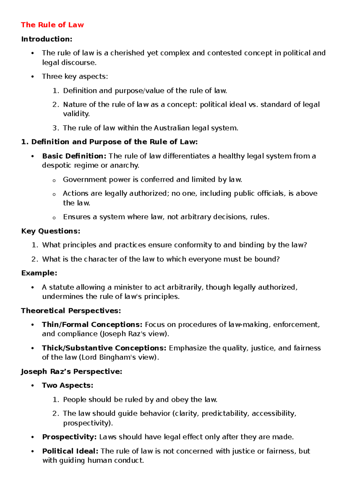 1. Introduction and Foundational concepts - The Rule of Law ...