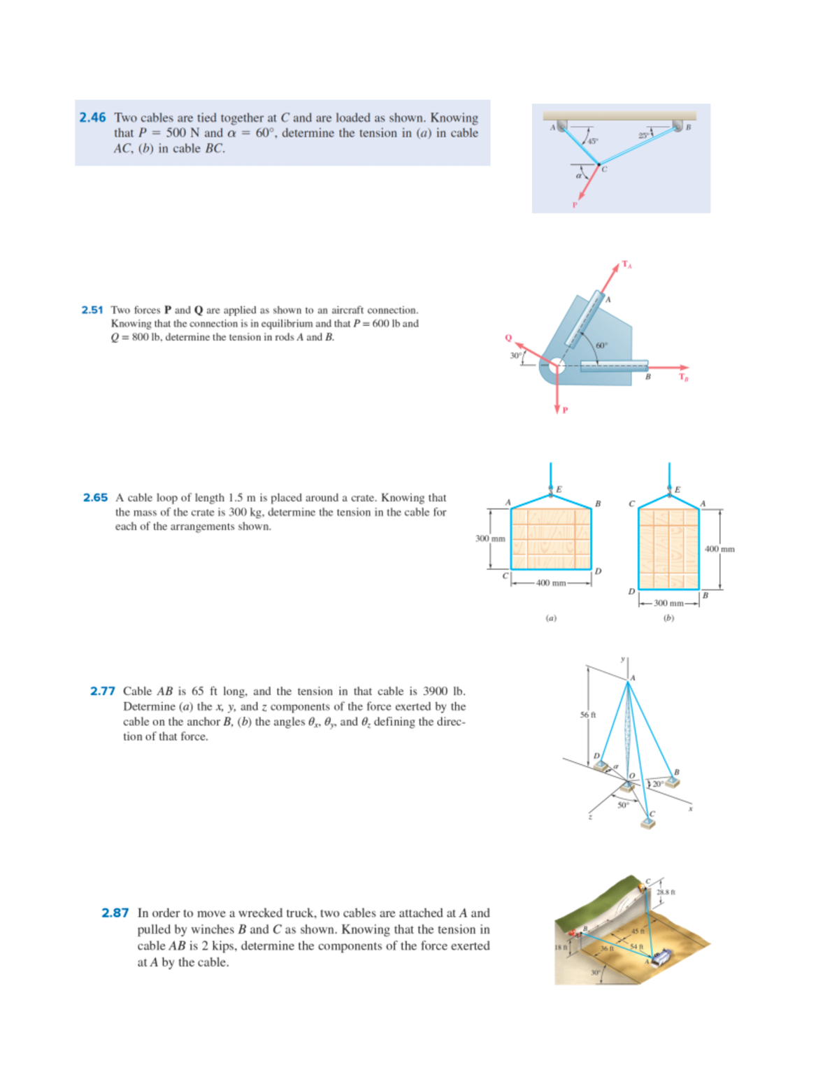 Suggested questions - Statics Chapter 2 (Lecture 2) - ENGR 242 - Studocu