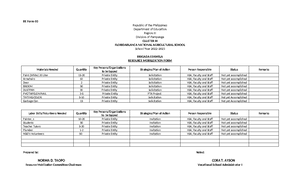 BE-Form-2 - Brigada Eskwela Forms - BE Form 02 Republic of the ...