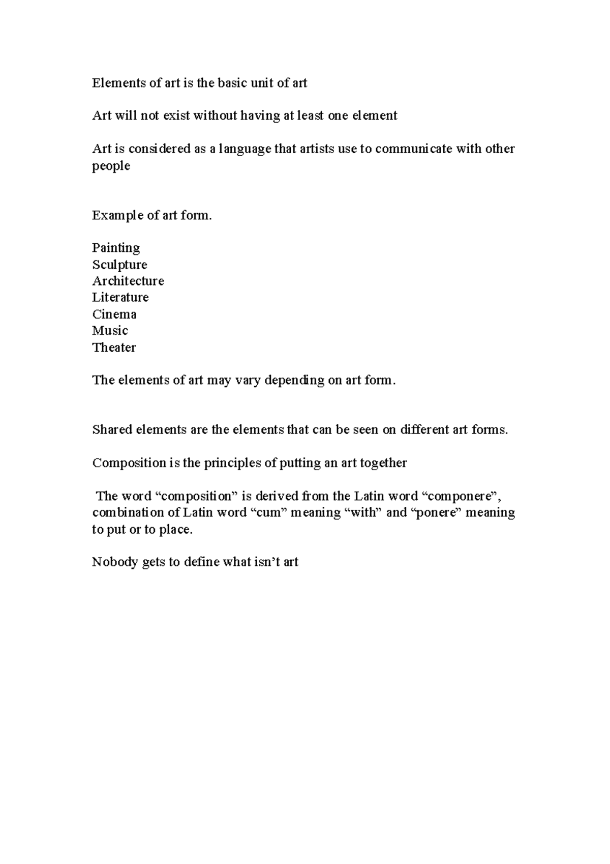 Definition Elements Of Art Elements Of Art Is The Basic Unit Of Art definition-elements-of-art-elements-of-art-is-the-basic-unit-of-art
