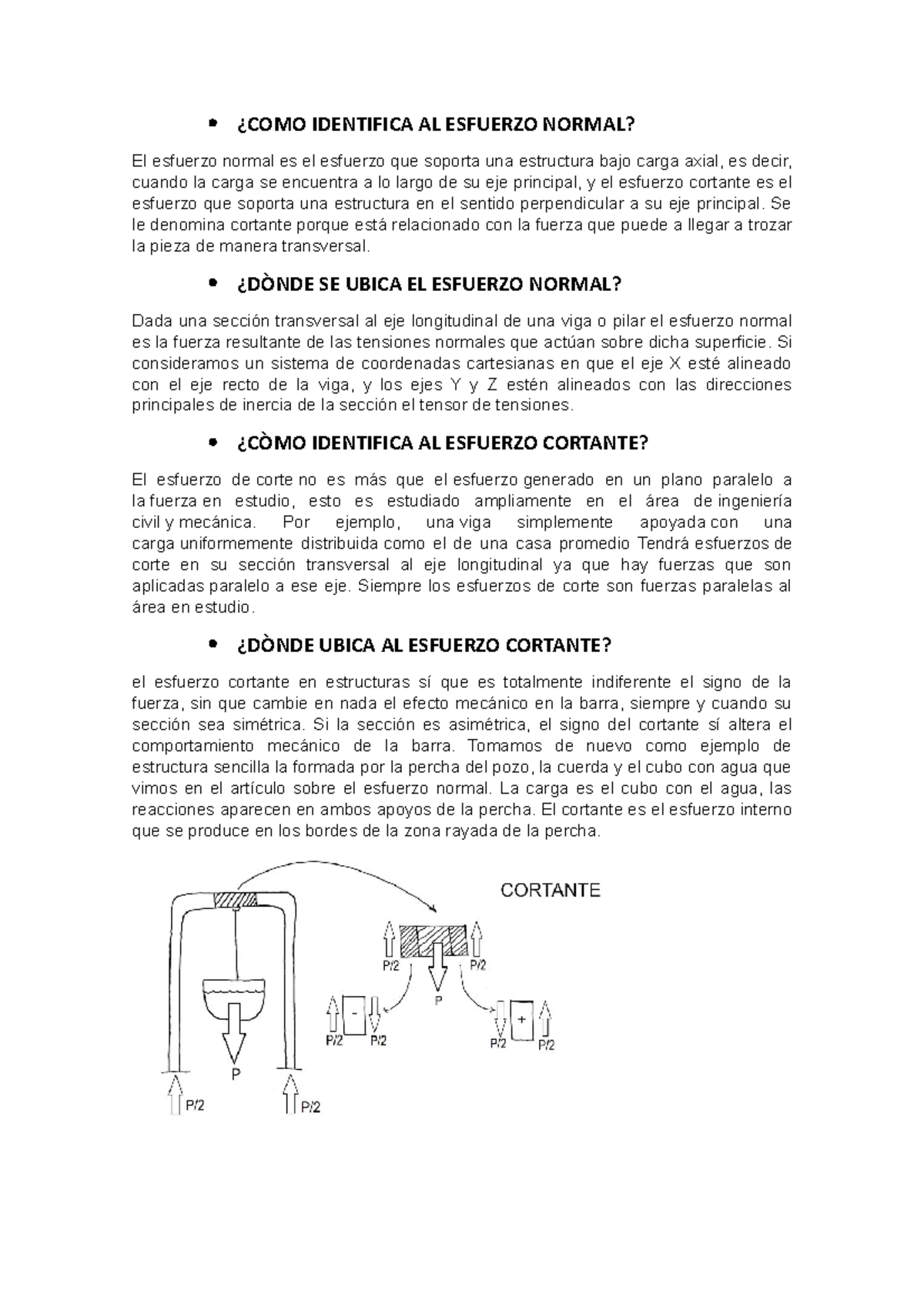 COMO Identifica AL Esfuerzo Normal - ¿COMO IDENTIFICA AL ESFUERZO ...