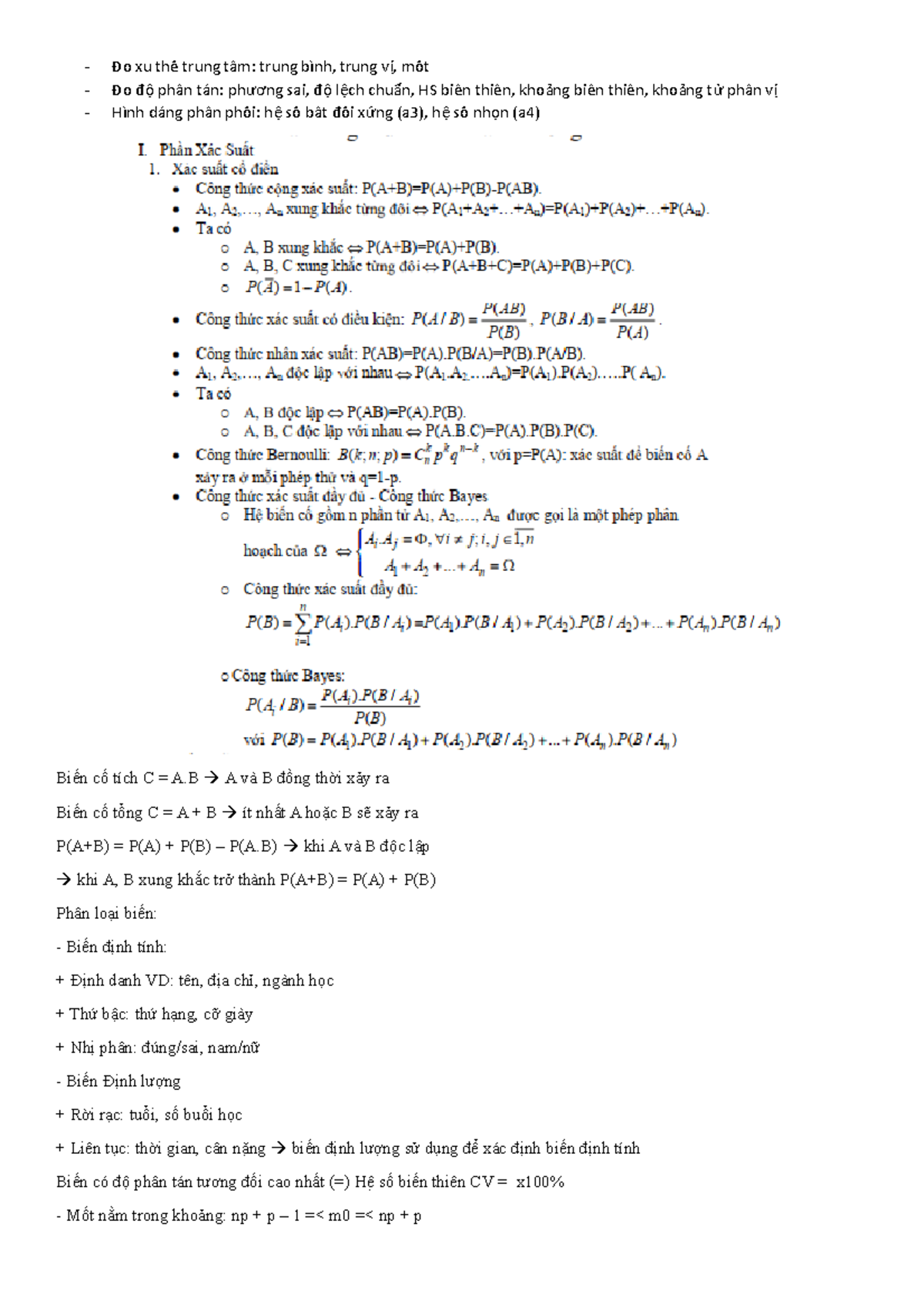 Tài-liệu-xstk1 - hkhh - Đo xu thếế trung tâm: trung bình, trung v ...