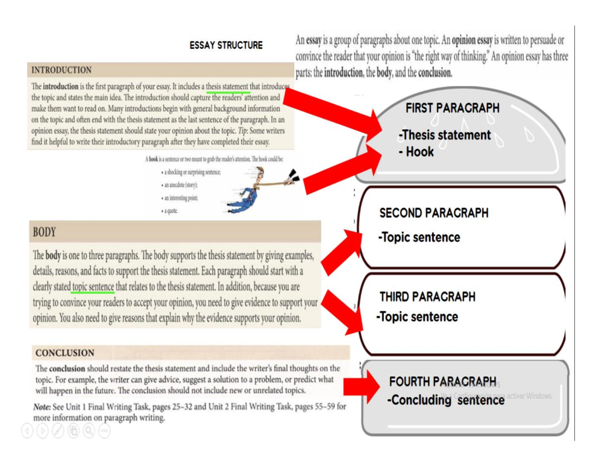 Opinion Essay Structure - Investigación Acción - USIL - Studocu