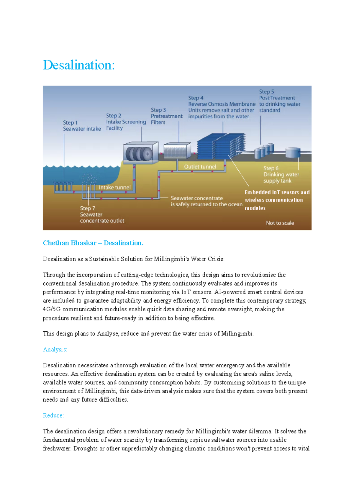 Desalination - Desalination as a Sustainable Solution for Millingimbi's ...