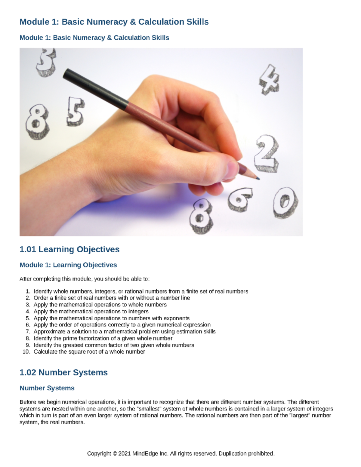 Module 1 Basic Numeracy Calculation Skills - C 955 - WGU - Studocu