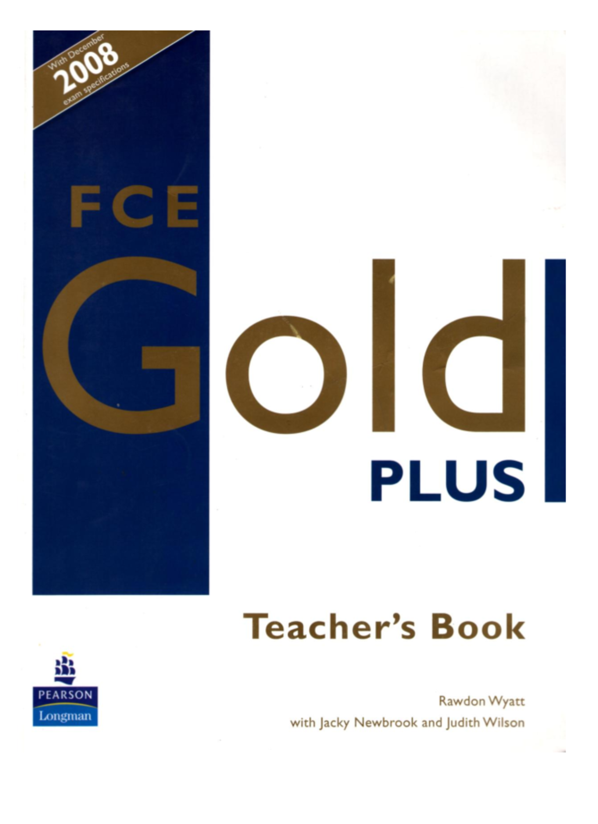 Fce gold plus teachers bookpdf - Biology - Studocu