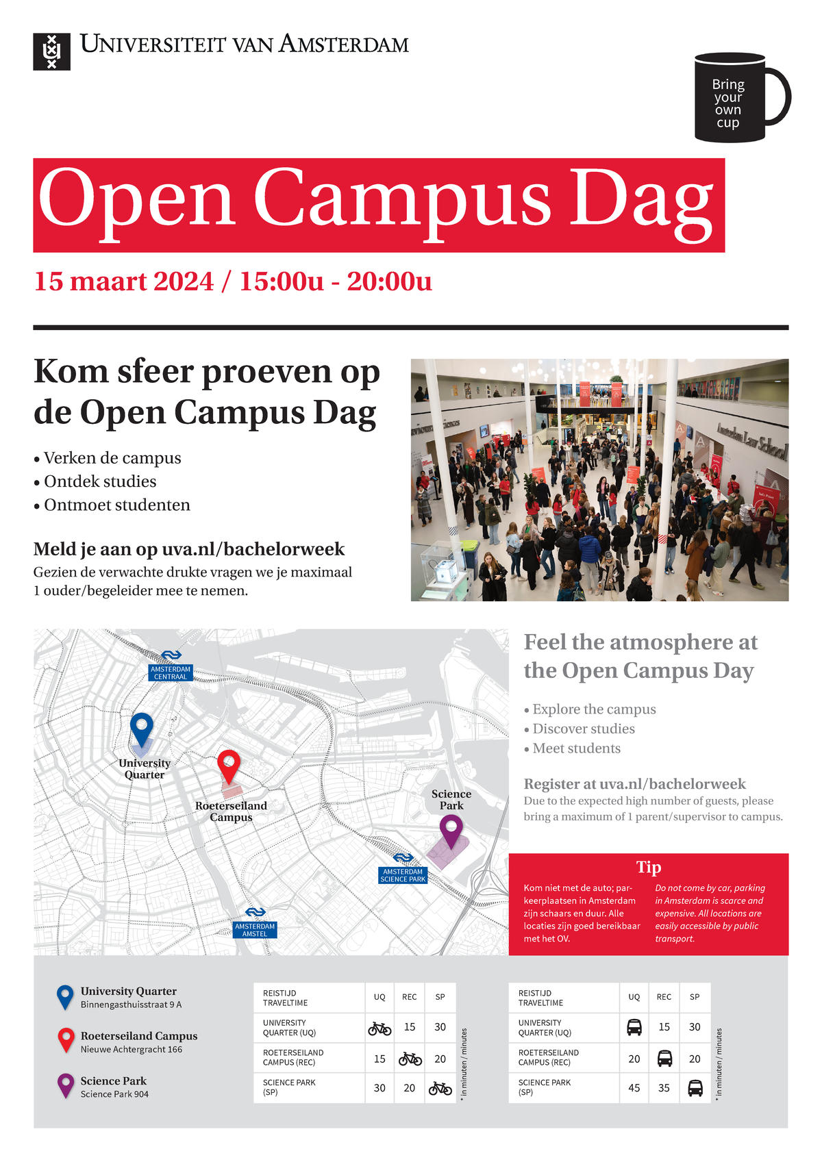 Uva open campus dag krant deff - Kom sfeer proeven op de Open Campus ...