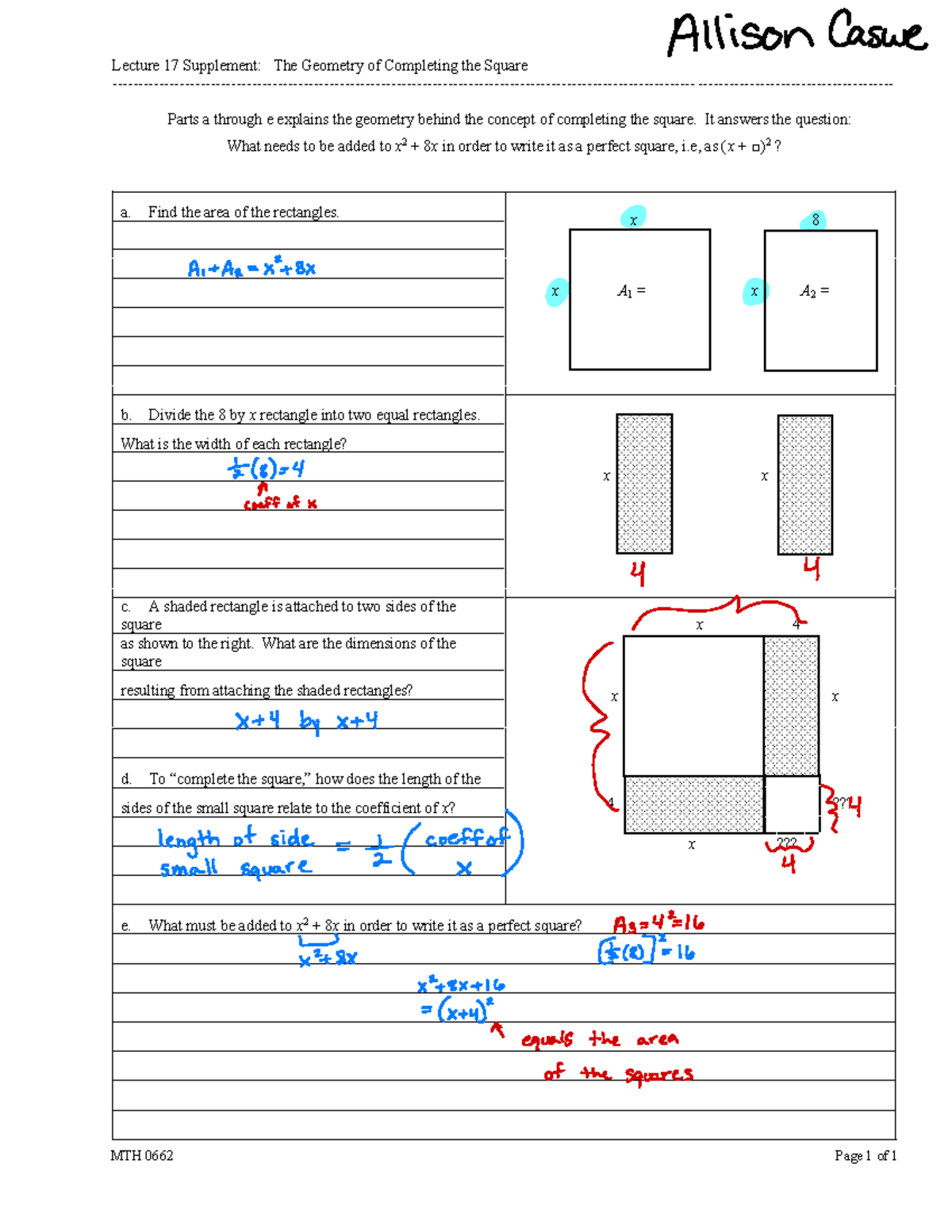Lecture 17- 2 19 21 - full - Lecture 17 Supplement: The Geometry of ...