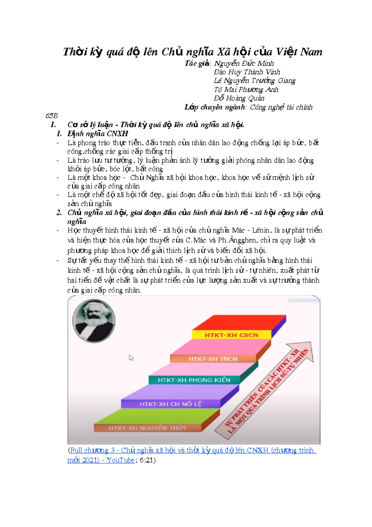 Thời kì quá độ lên CNXH của Việt Nam - Th ời k ỳ quá đ ộ lên Ch ủ ngh a Xã hĩ ội c ủa Vi ệt Nam ...