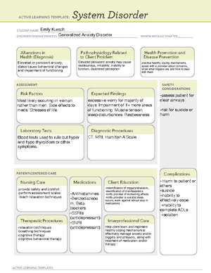 CIWA Scale - mdc 2 - ACTIVE LEARNING TEMPLATES THERAPEUTIC PROCEDURE A ...