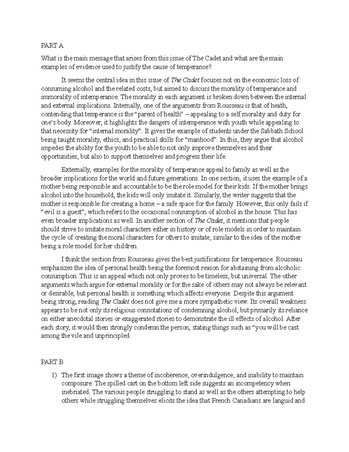 Module 2 - Responding to articles, questions, and posing further ...