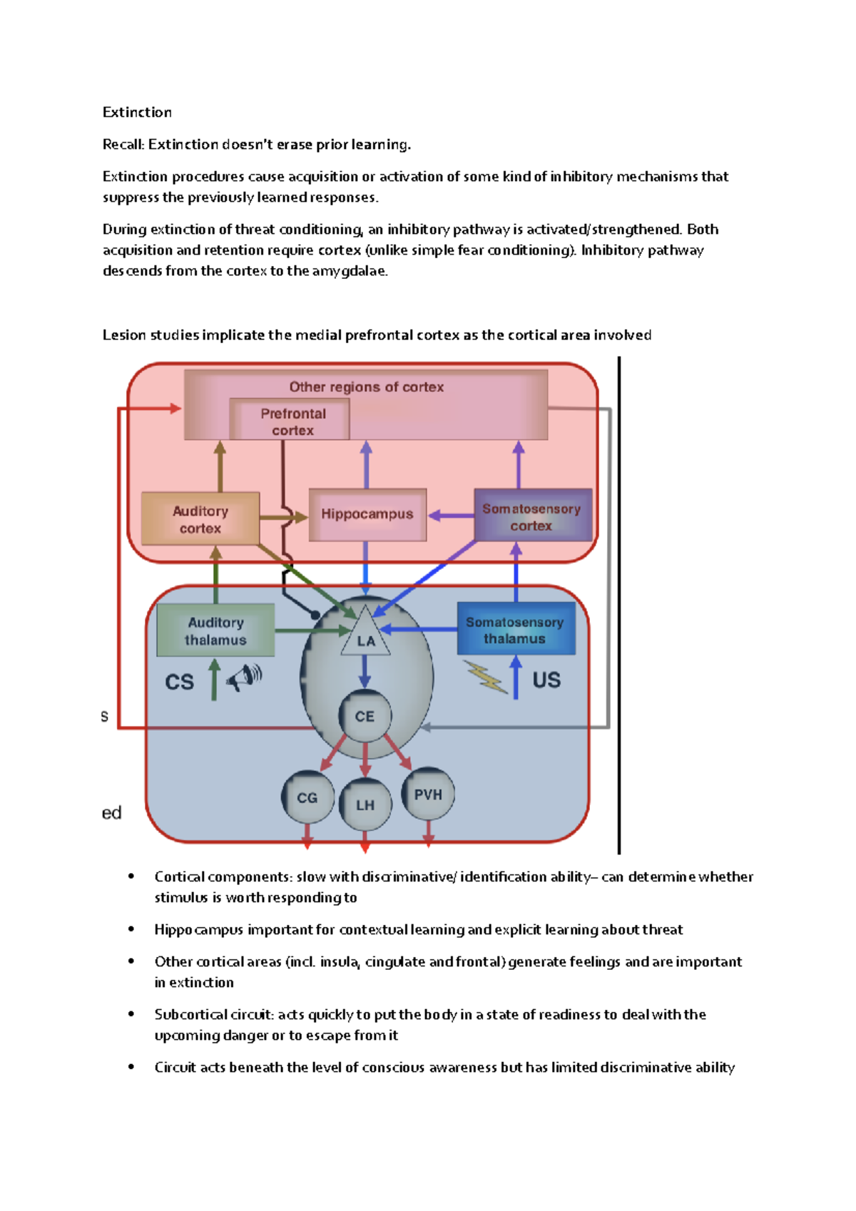 Extinction - Extinction procedures cause acquisition or activation of ...