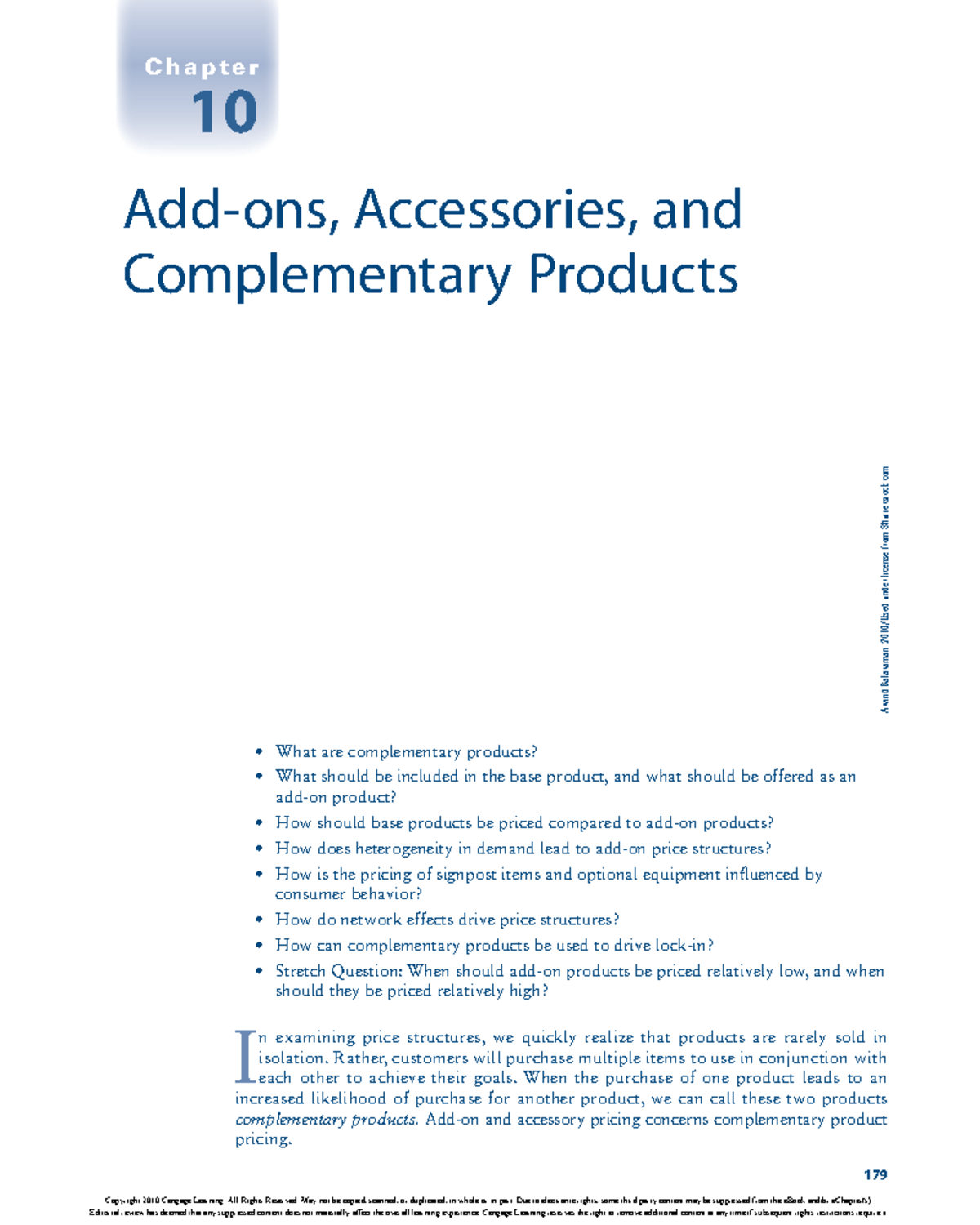 Chapter 10 - Pricing Strategy - 179 C h a p t e r 10 Add-ons ...