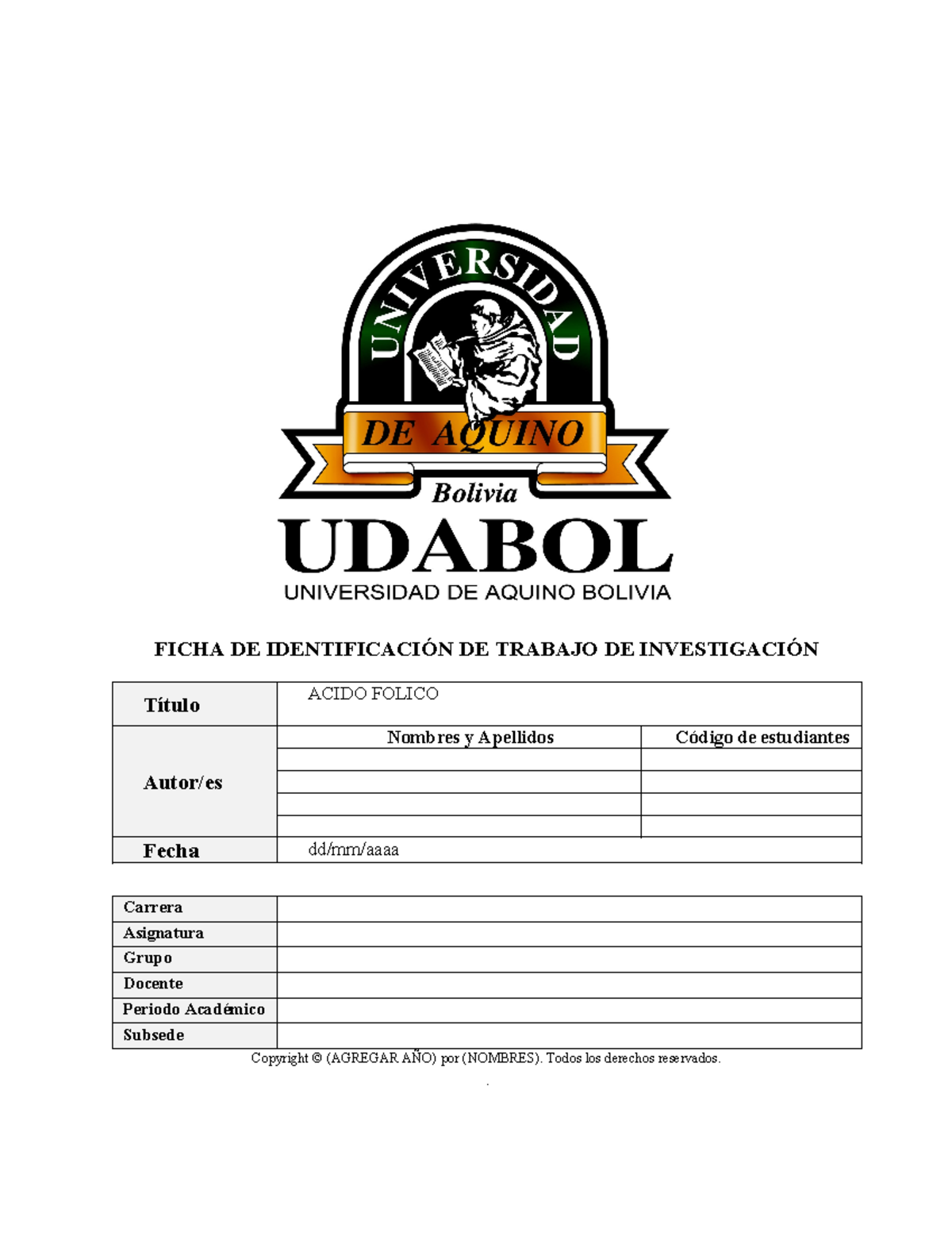 Stoduco - Udixx - FICHA DE IDENTIFICACIÓN DE TRABAJO DE INVESTIGACIÓN ...