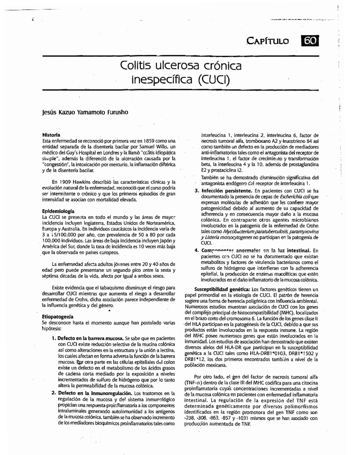 CUCI - Presentacion de CUCI - Gastroenterología - Studocu