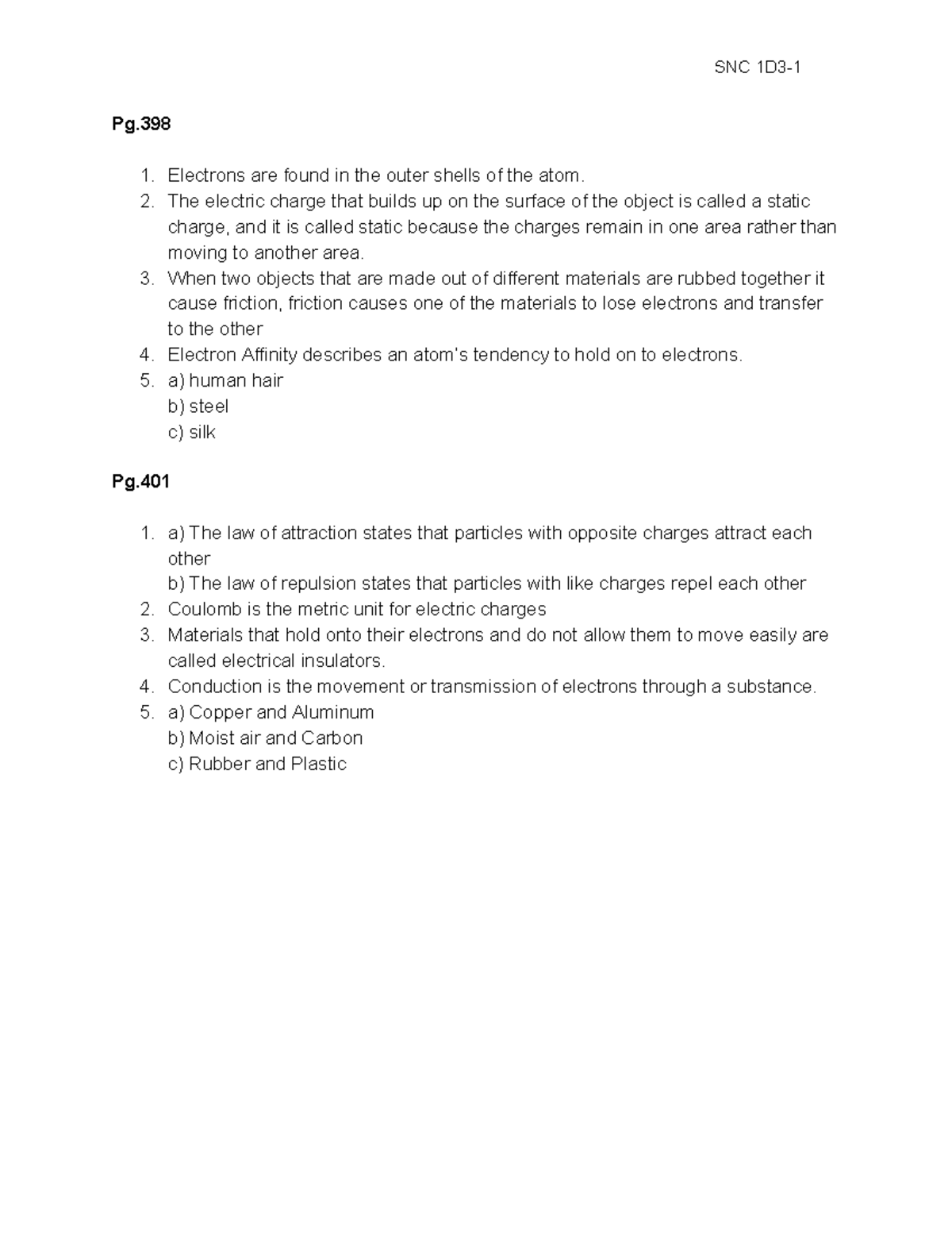 Science Grade 12 Textbook Notes Studocu