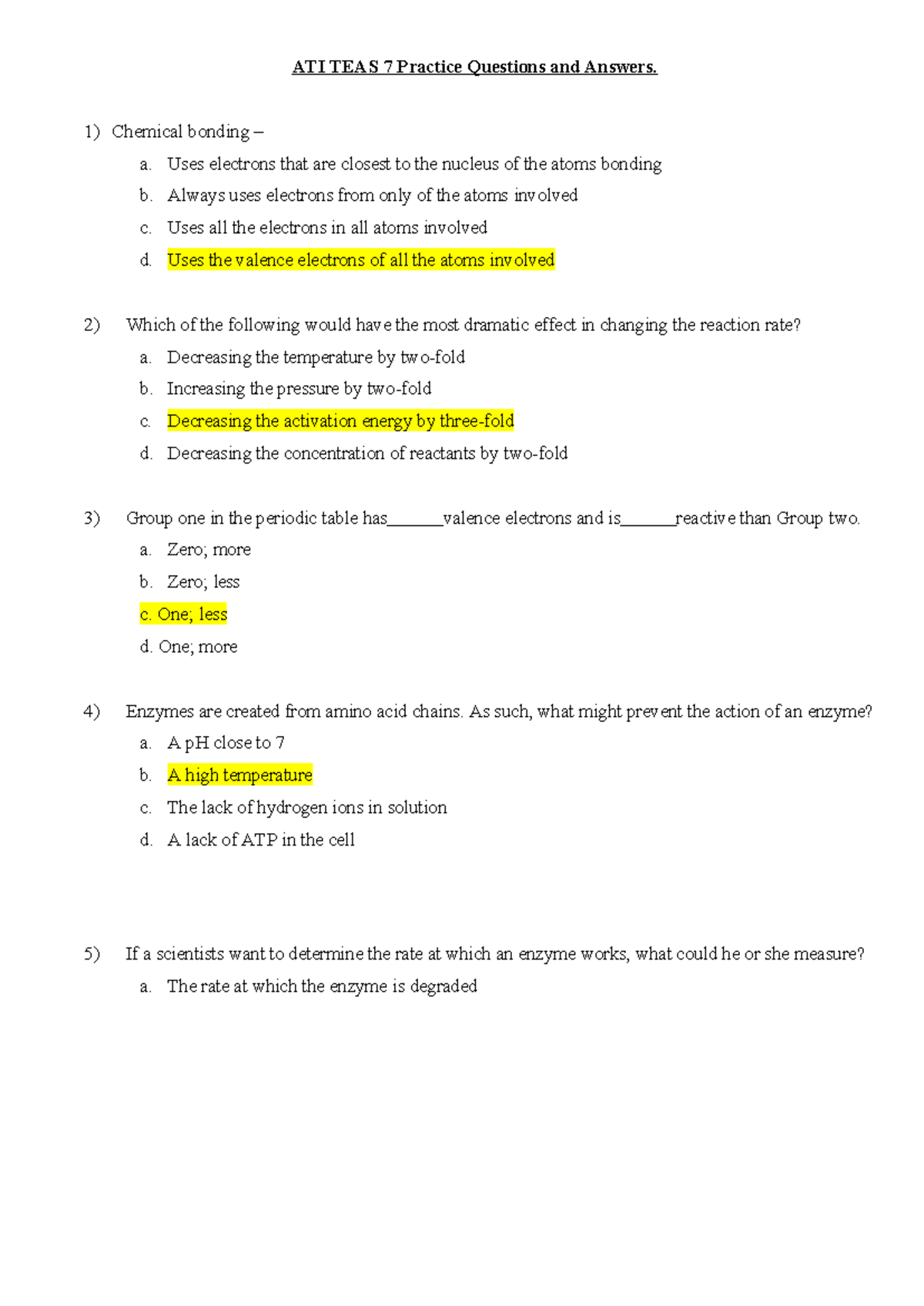 ATI TEAS -practice-question-and-answers-latest-update-graded-a - ATI ...