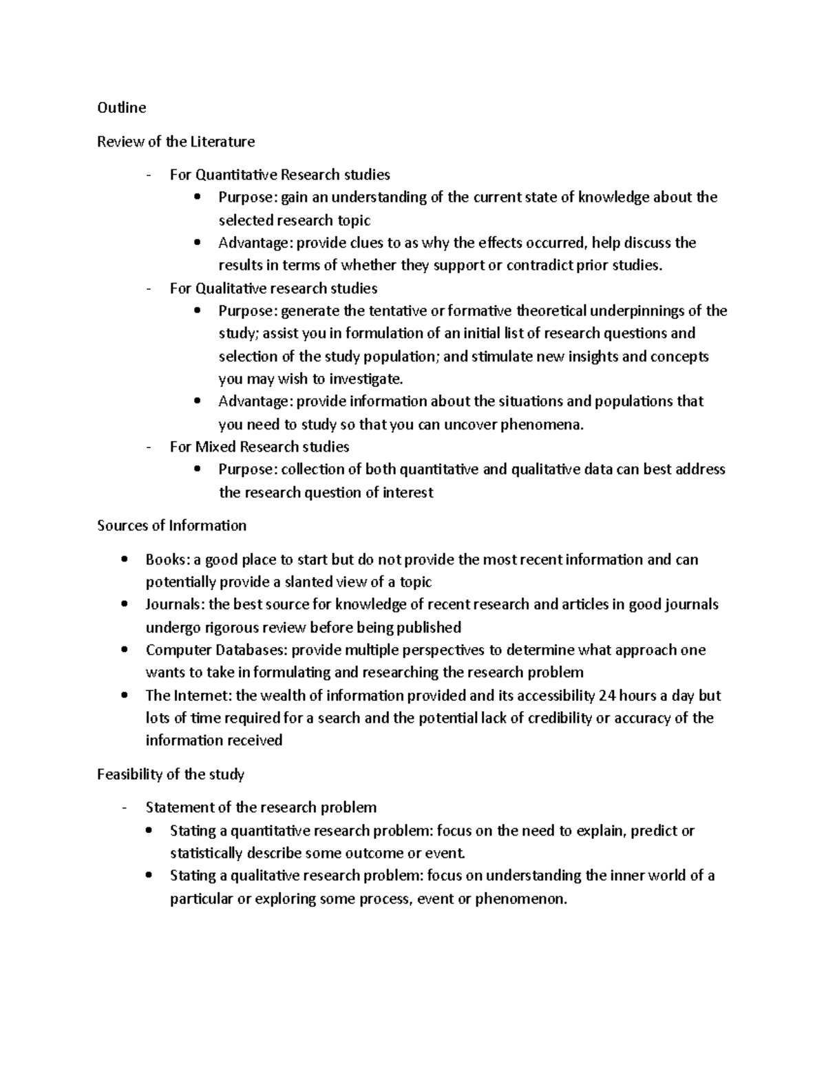 Notes Chap4 Main Points In Chapter 4 Professor Taryn Kohn Outline