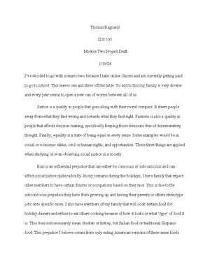 MAT 230 1-5 Problem Set - MODULE ONE PROBLEM SET This document is ...