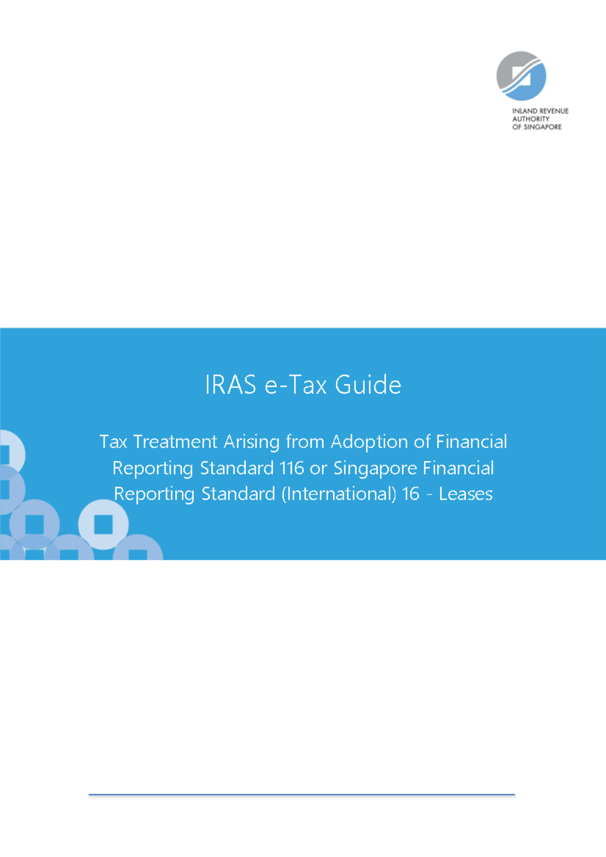 Etaxguide Tax Treatment Arising from Adoption of FRS 116 or SFRS(I) 16 ...