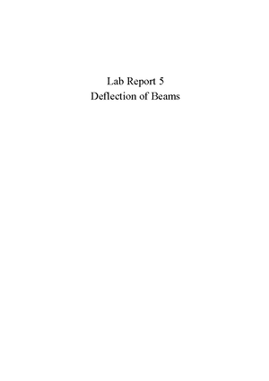 Experiment 3 - Lab Report - Experiment Torsion Test on Metals Table of ...