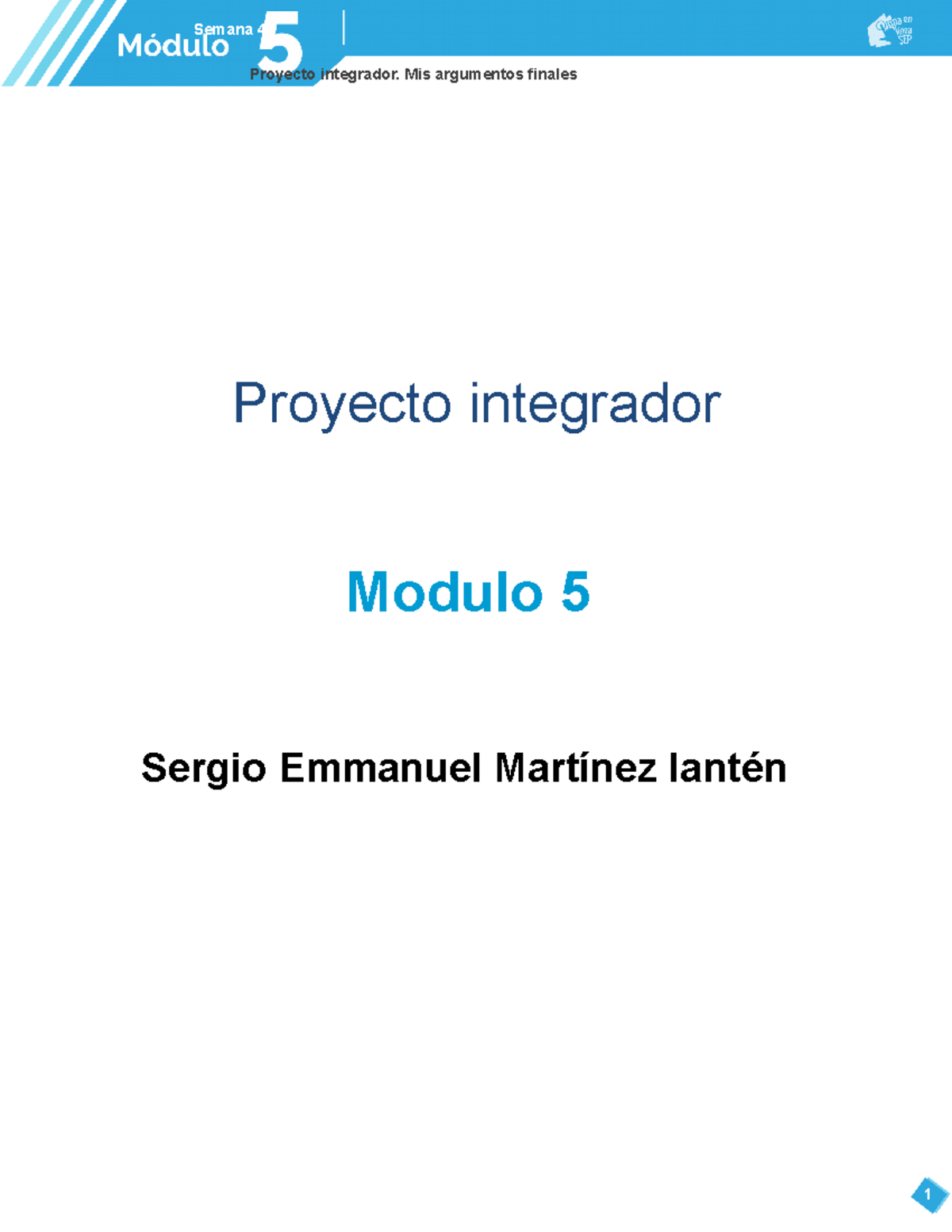 Martinez Lanten Sergio M05S4PI - Proyecto integrador Modulo 5 Sergio ...