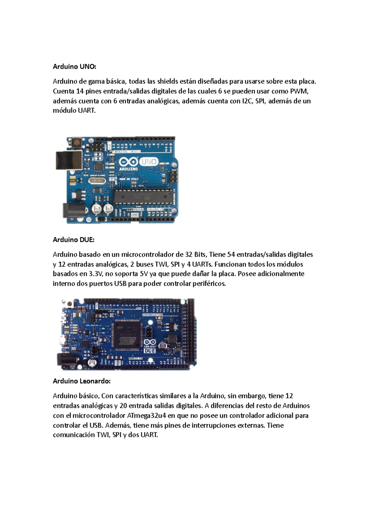 Presentacion Arduino y Shield - Arduino UNO: Arduino de gama básica ...