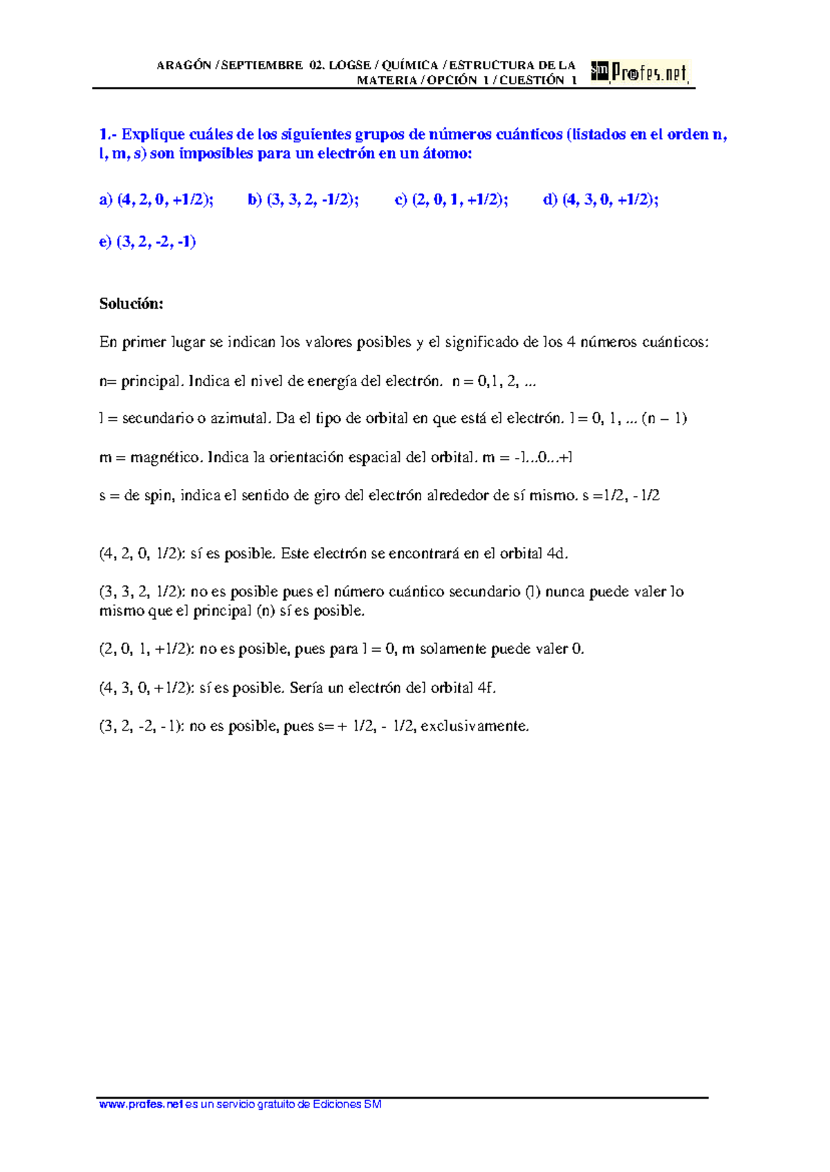 Set 02 Arag - hohh - ARAGÓN / SEPTIEMBRE 02. LOGSE / QUÍMICA ...
