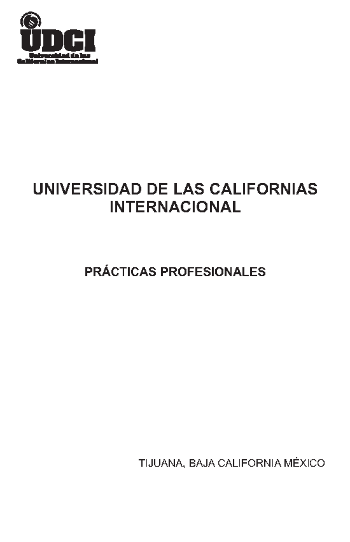 Udci practicas - - Studocu