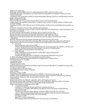 Chapter 17 notes - The West: Settlement of the Last Frontier After ...