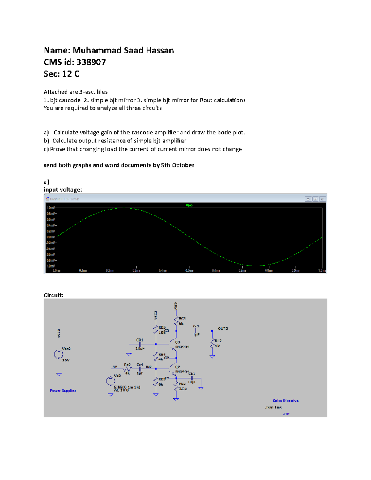 ECD assignment#2 - have a nice day - Name: Muhammad Saad Hassan CMS id ...