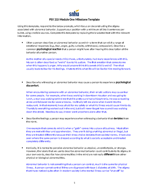 BUS 210 Module One Journal - BUS 210 Module One Journal Results summary ...