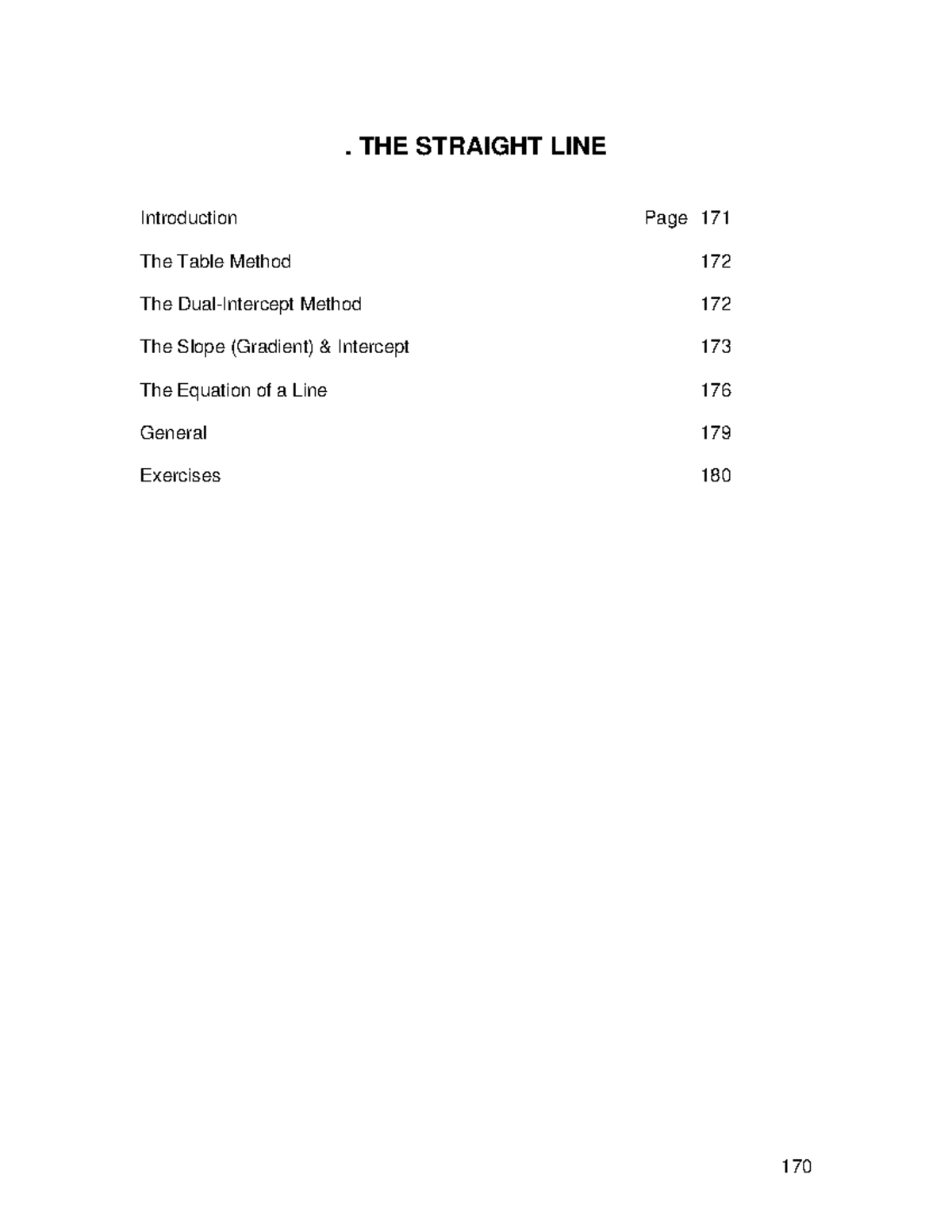 Straight line - Copy - . THE STRAIGHT LINE Consider the equation y = 2x ...